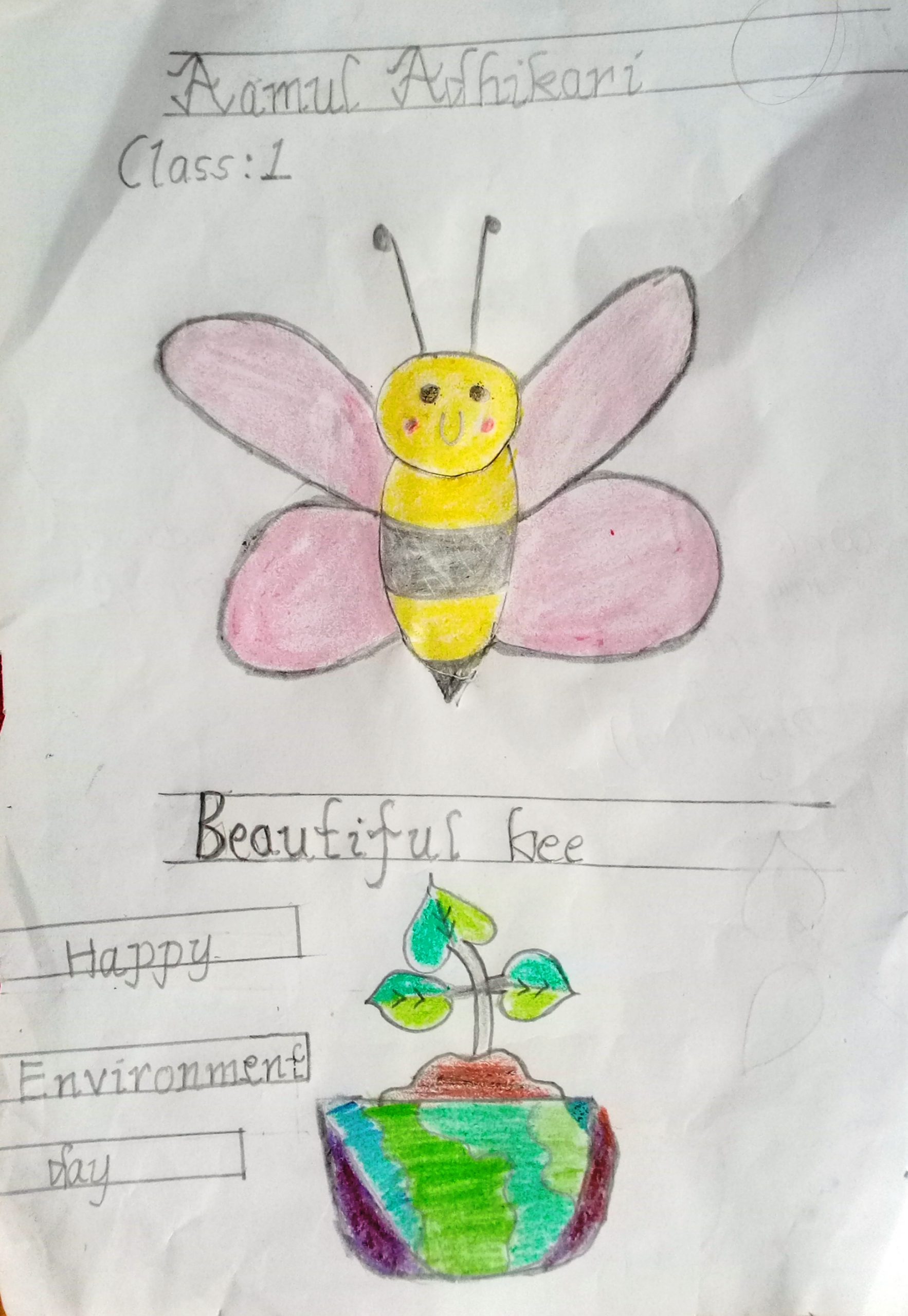 Jharana Sanchar | My drawing - Jharana Sanchar